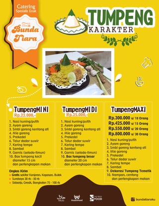 TUMPENG MINI SURABAYA 082244449942 | PDF