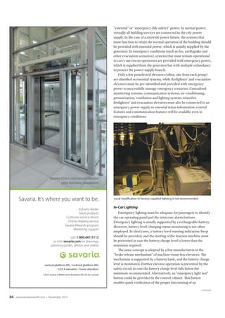 VTME ELEVATOR CONSULTANTS Emergency operations ew nov14 | PDF