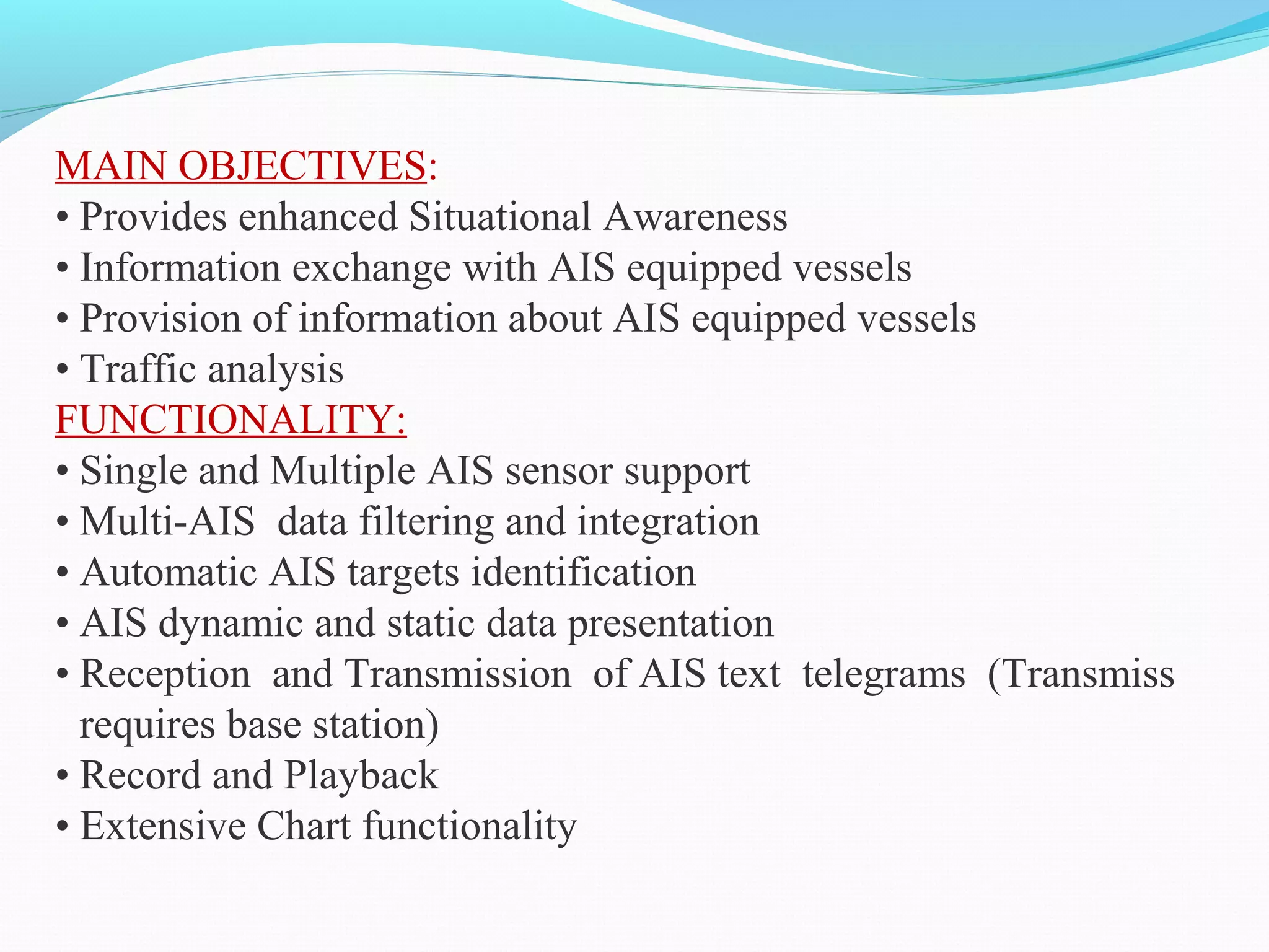 VESSEL TRAFFIC MANAGEMENT SYSTEM | PPT