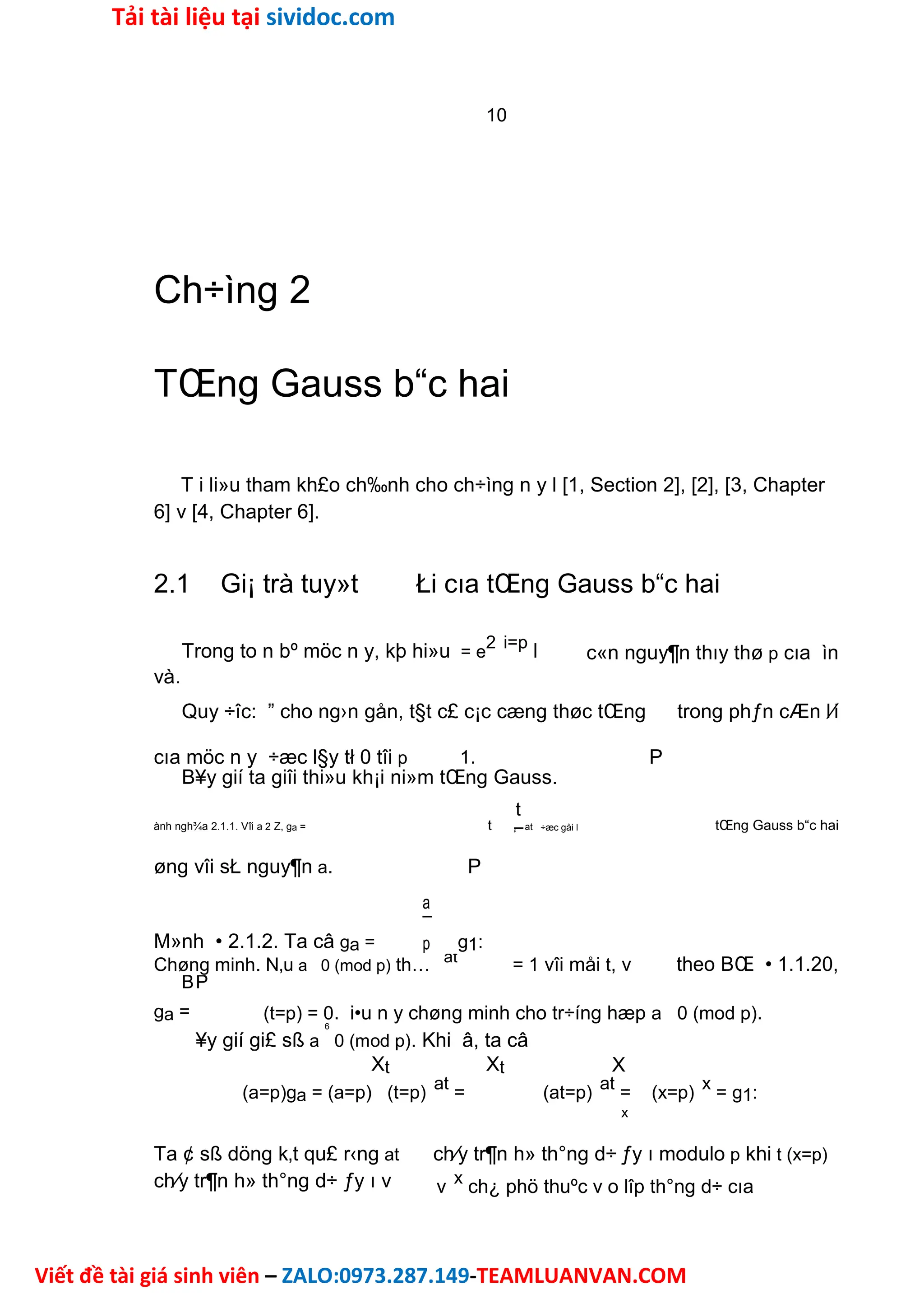 Về tổng gauss Và một số ứng dụng.doc