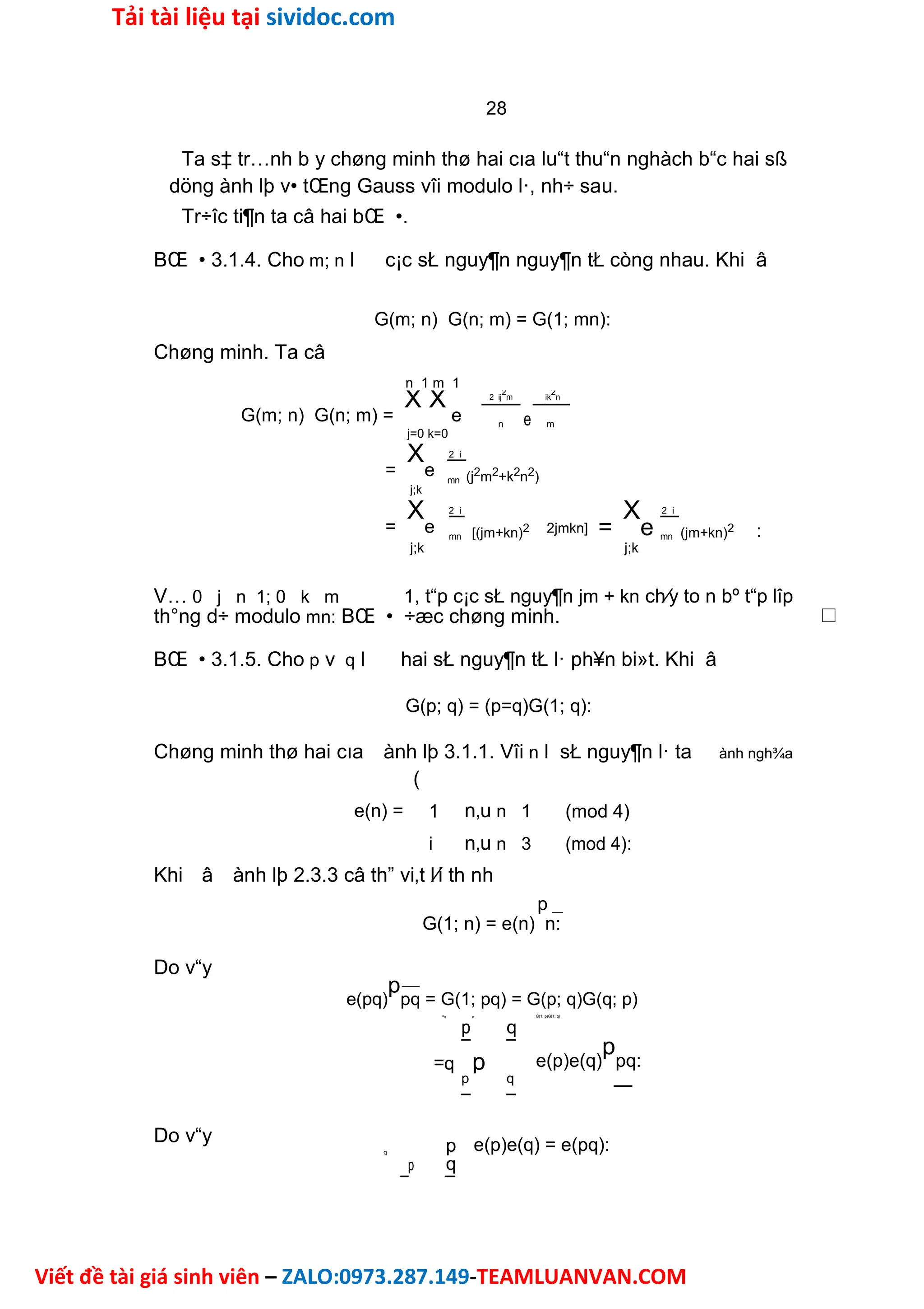 Về tổng gauss Và một số ứng dụng.doc