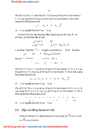 Về tổng gauss Và một số ứng dụng.doc
