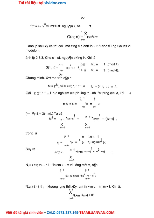 Về tổng gauss Và một số ứng dụng.doc