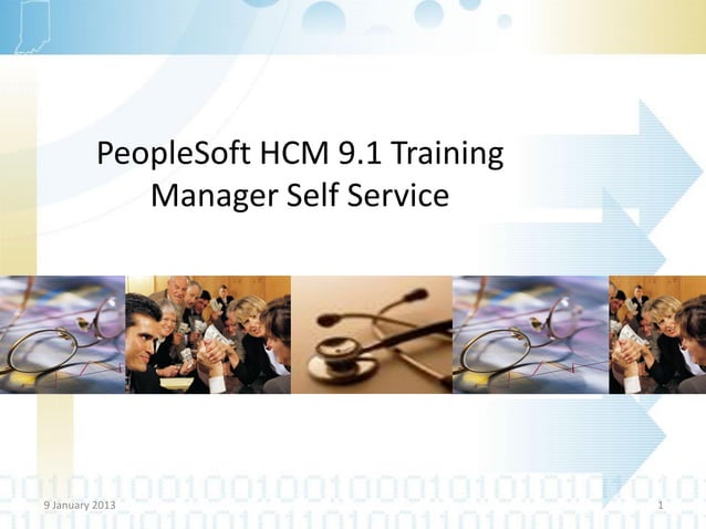 Vejthani HR : People Soft Training Manager Self Service | PDF