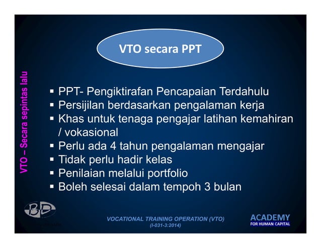 Vocational Training Officer (VTO) | PDF