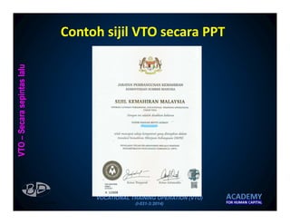 Vocational Training Officer (VTO) | PDF