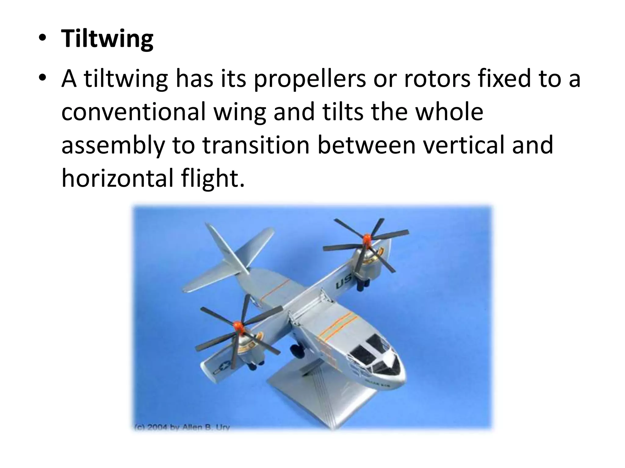 vertical takeoff and landing(VTOL) aircraft | PPTX