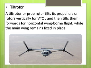 Vertical Take Of Landing(VTOL) | PPT