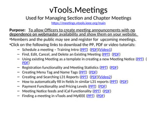 IEEE_vTools_-_at_a_glance_powerpoint_presentation | PPT