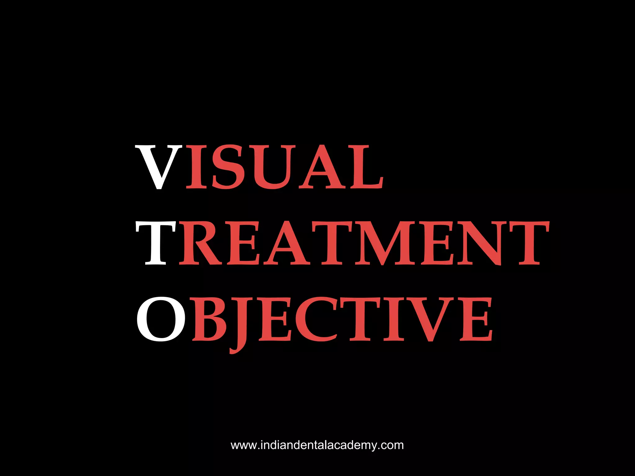 VTO (visualised Treatment objective) | PPT