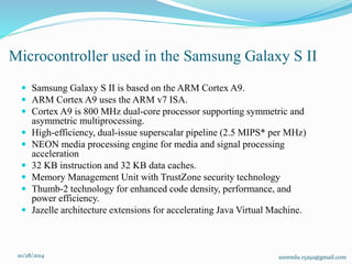 The Architecture Of The Samsung Galaxy S II | PPSX