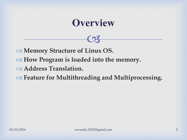 Linux Memory Management | PPT