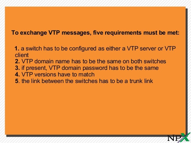 Vtp Configuration