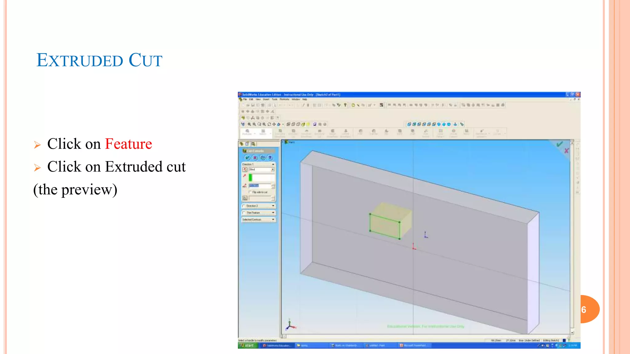 SOLIDWORKS VOCATIONAL TRAINING PROJECT | PPTX