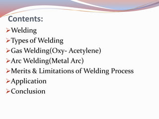 PPT PRESENTATION OF WELDING | PPTX