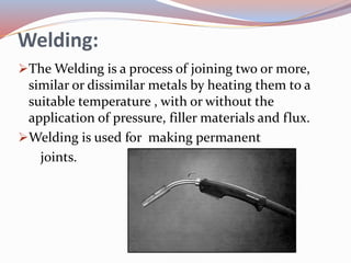 PPT PRESENTATION OF WELDING | PPTX
