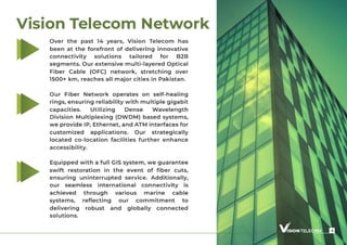 Vision telecom private limited pdfprofile | PPT