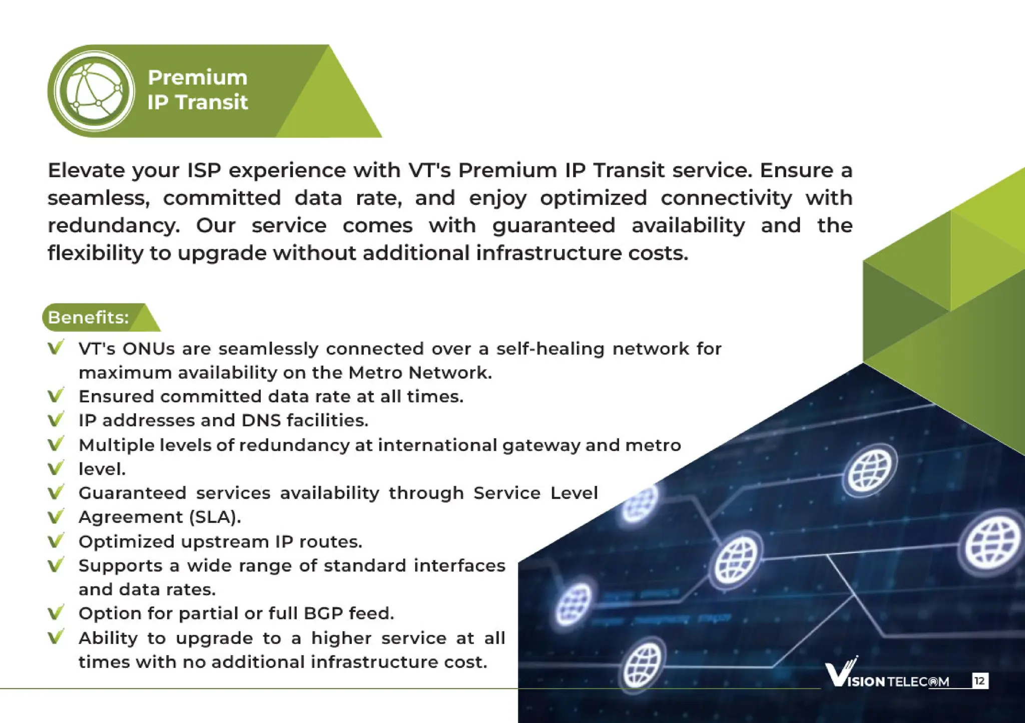 vision telecom smart service solutions providers in lahore | PPT