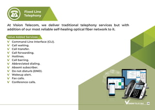 vision telecom smart service solutions providers in lahore | PPT