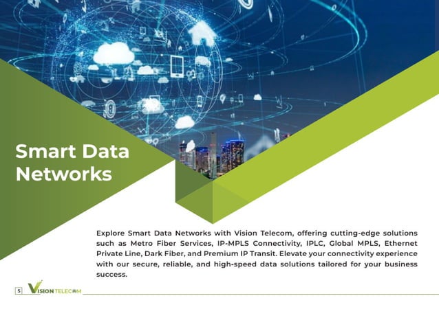 vision telecom smart service solutions providers in lahore | PPT