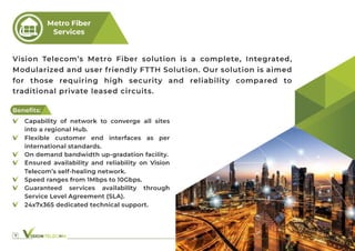 vision telecom smart service solutions providers in lahore | PPT