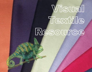 Visual Textile Resources | PDF