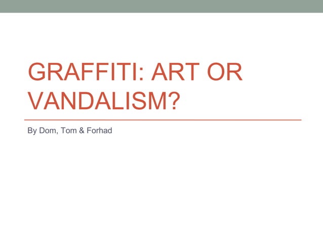 Graffiti Presentation | PPT