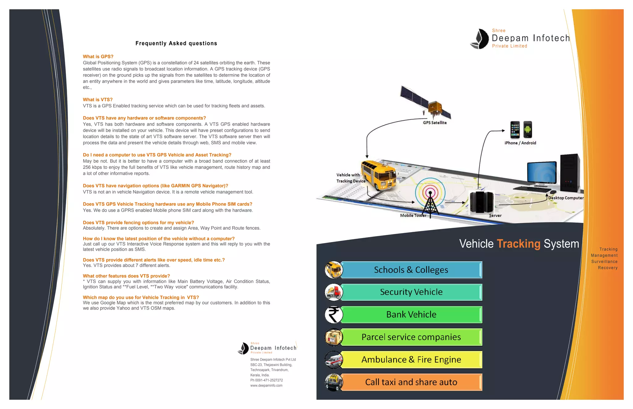 Vehicle Tracking Brochure | PDF