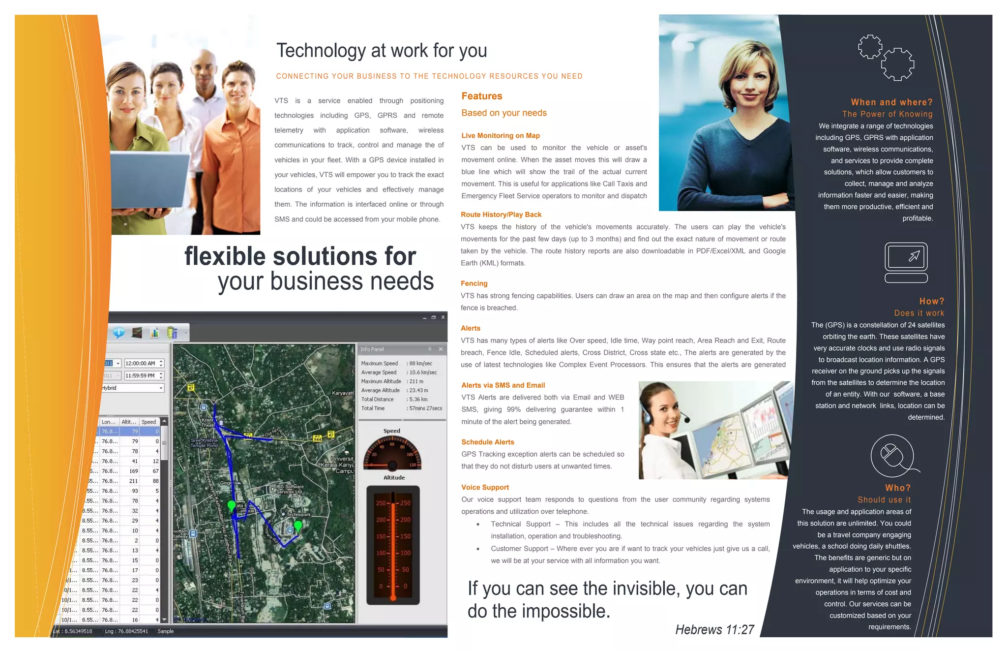 Vehicle Tracking Brochure | PDF | Auto Navigation Systems | Auto Technology