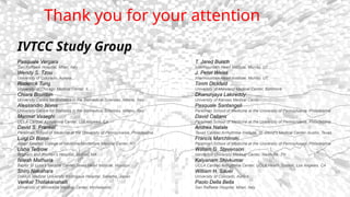 The VT score - stratification of recurrence and mortality after ...