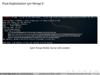 Veritabanı Sızma Testleri - Hafta 3 | PDF