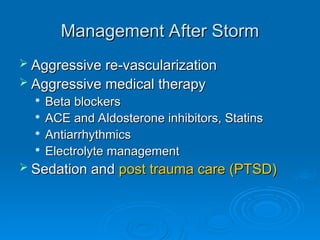 VT storm - the management of this tricky clinical situation | PPT