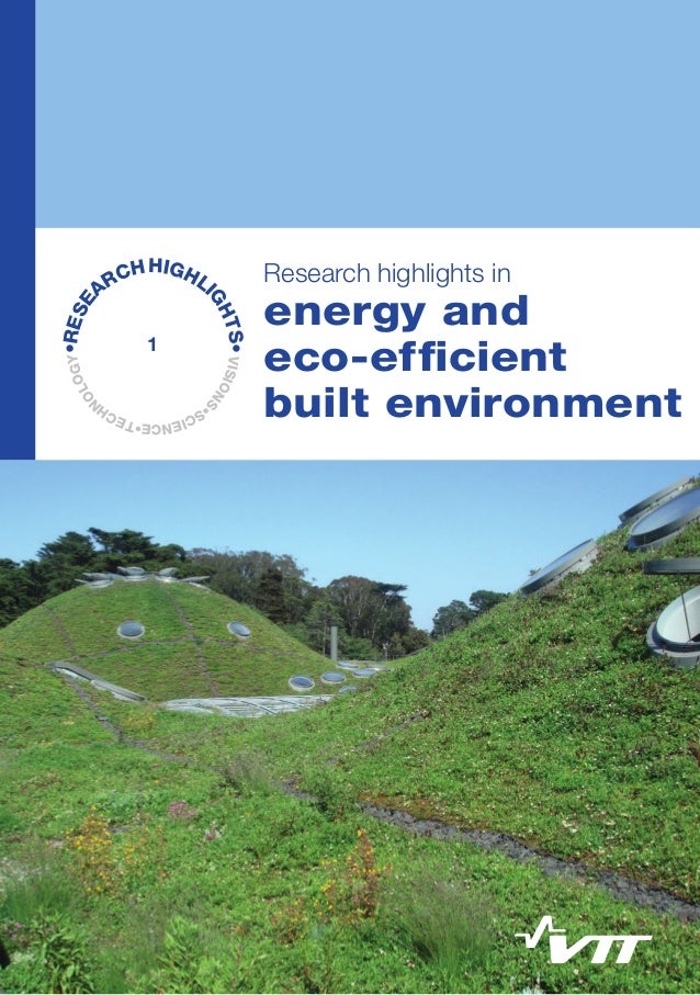 Research highlights in energy and eco-efficient built environment