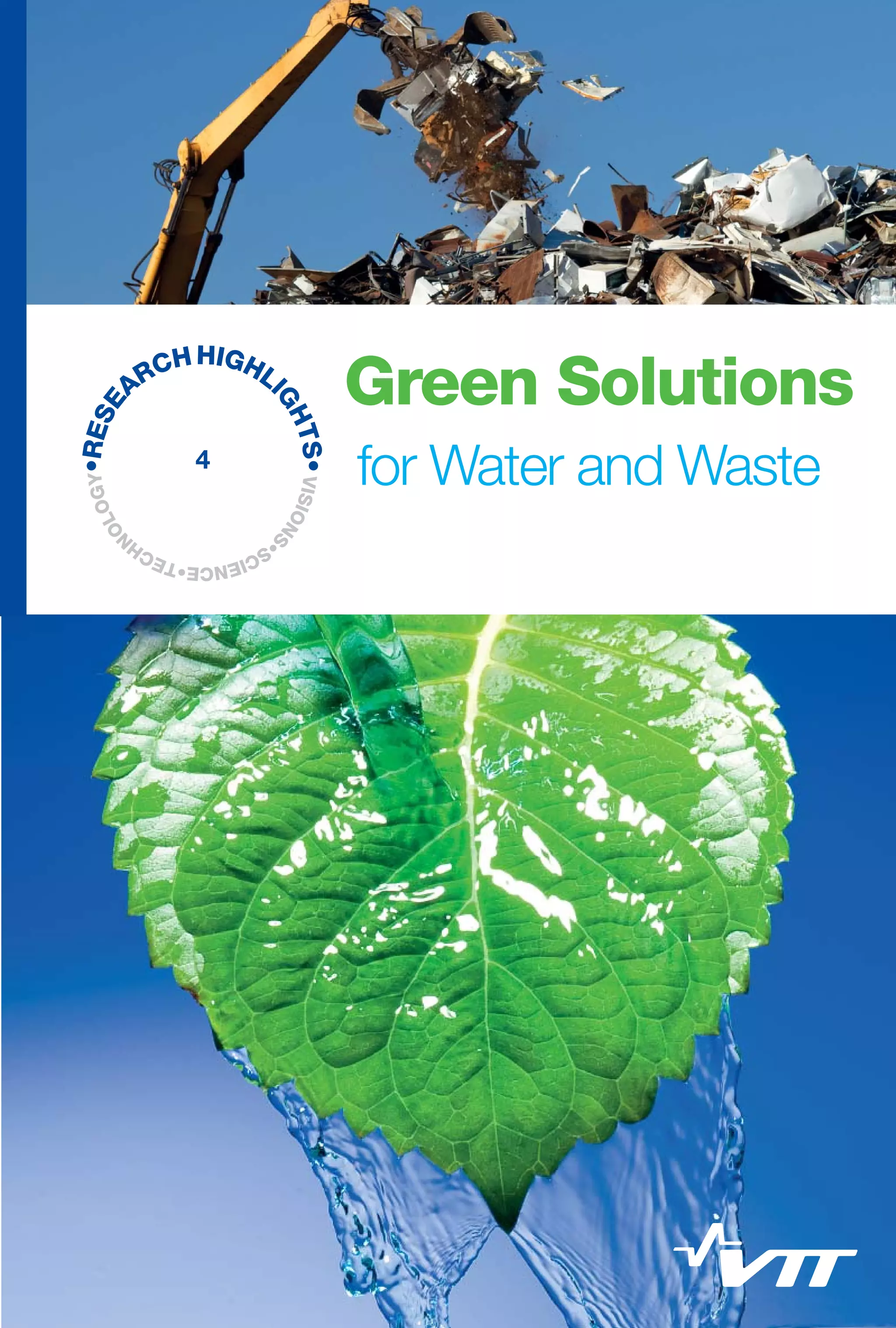 Research highlights in Green solutions for water and waste | PDF
