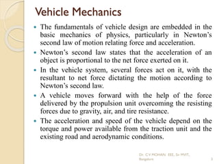 VTU - Electric Vehecles- Module 1 (Open Elective)PPT by Dr. C V Mohan.pdf