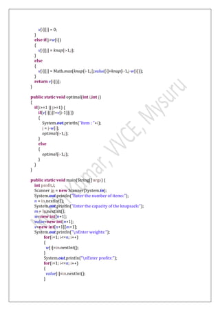 VTU Design and Analysis of Algorithms(DAA) Lab Manual by Nithin, VVCE ...