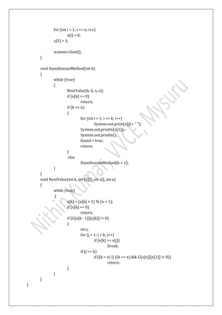 VTU Design and Analysis of Algorithms(DAA) Lab Manual by Nithin, VVCE ...