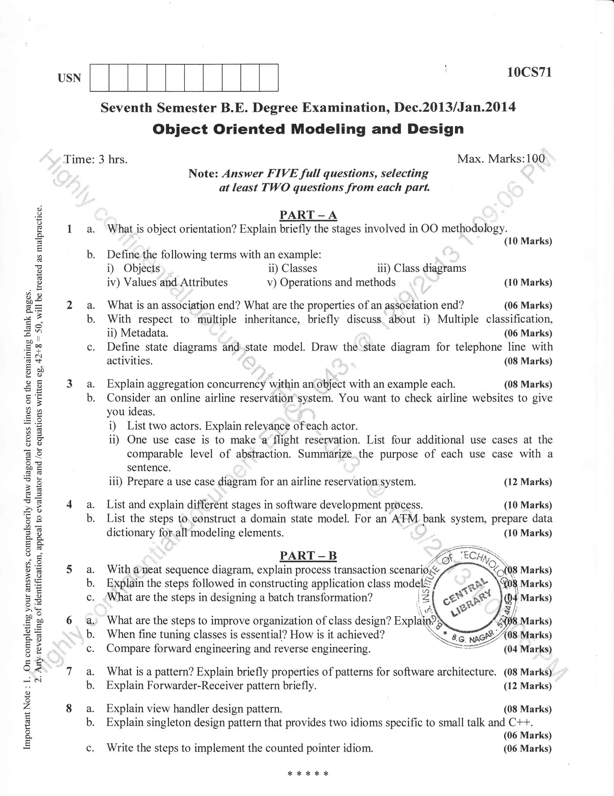 Vtu cs 7th_sem_question_papers | PDF