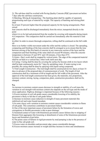 VTU exam Question Paper with Solution of 18CV56 HIGHWAY ENGINEERING Jan ...