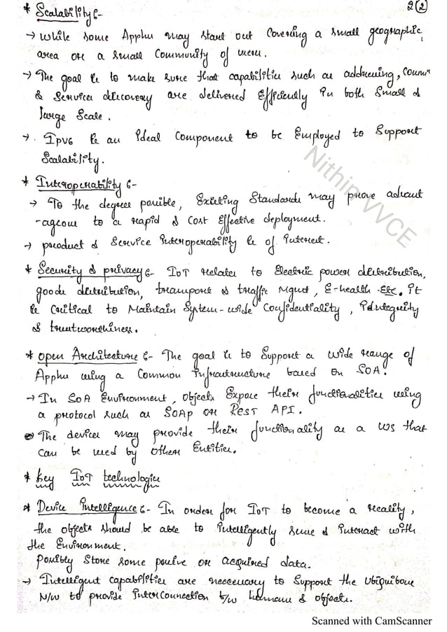 VTU internet of things(IOT) notes by Nithin,VVCE, Mysuru | PDF ...