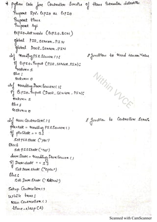 VTU internet of things(IOT) notes by Nithin,VVCE, Mysuru | PDF