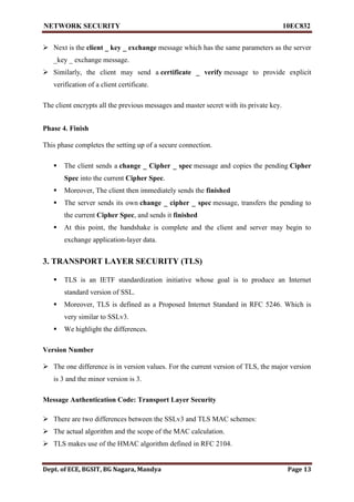 Vtu network security(10 ec832) unit 5 notes. | PDF
