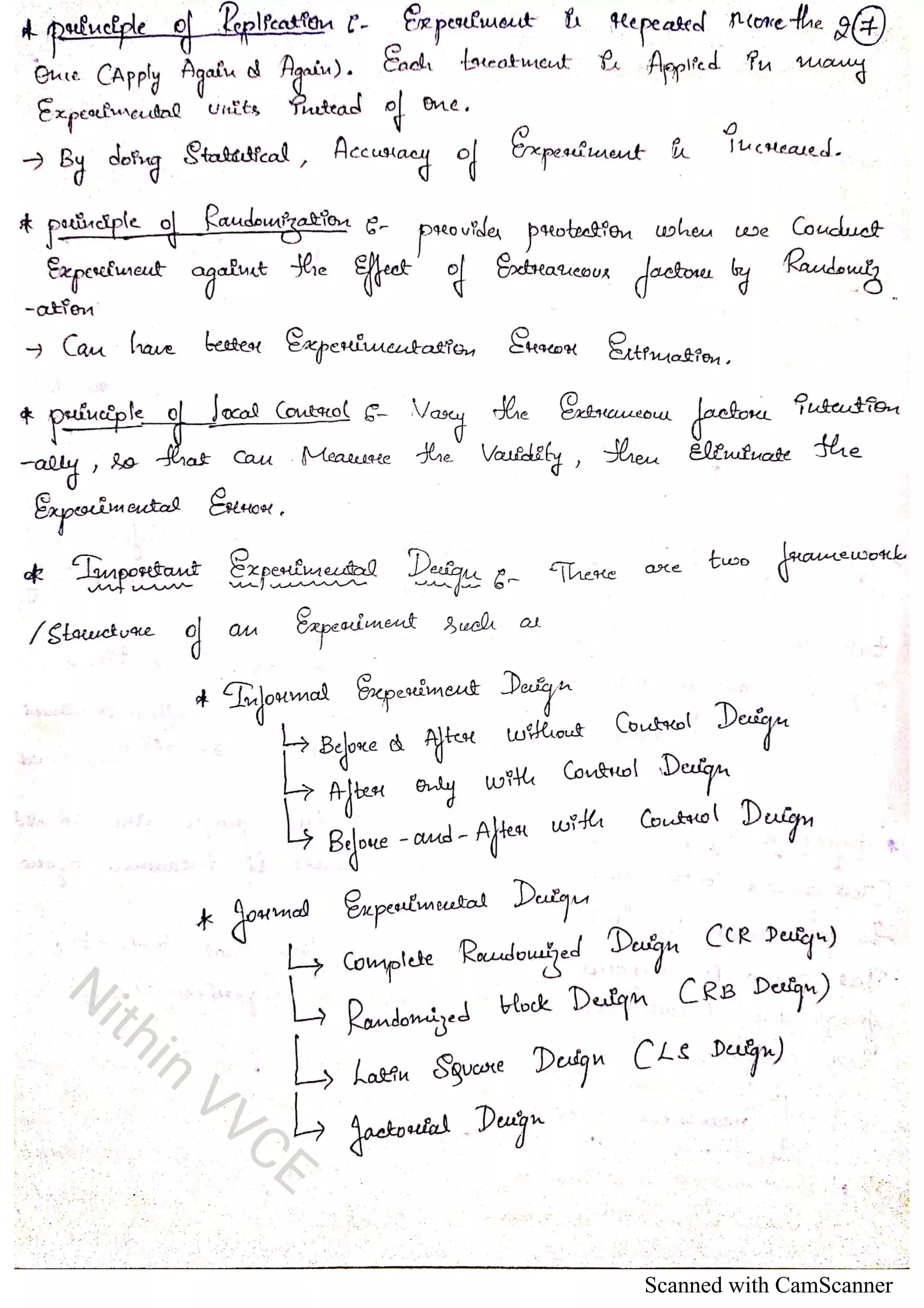 Vtu research methodology handwritten notes(16phdrm) for PG and PhD by ...
