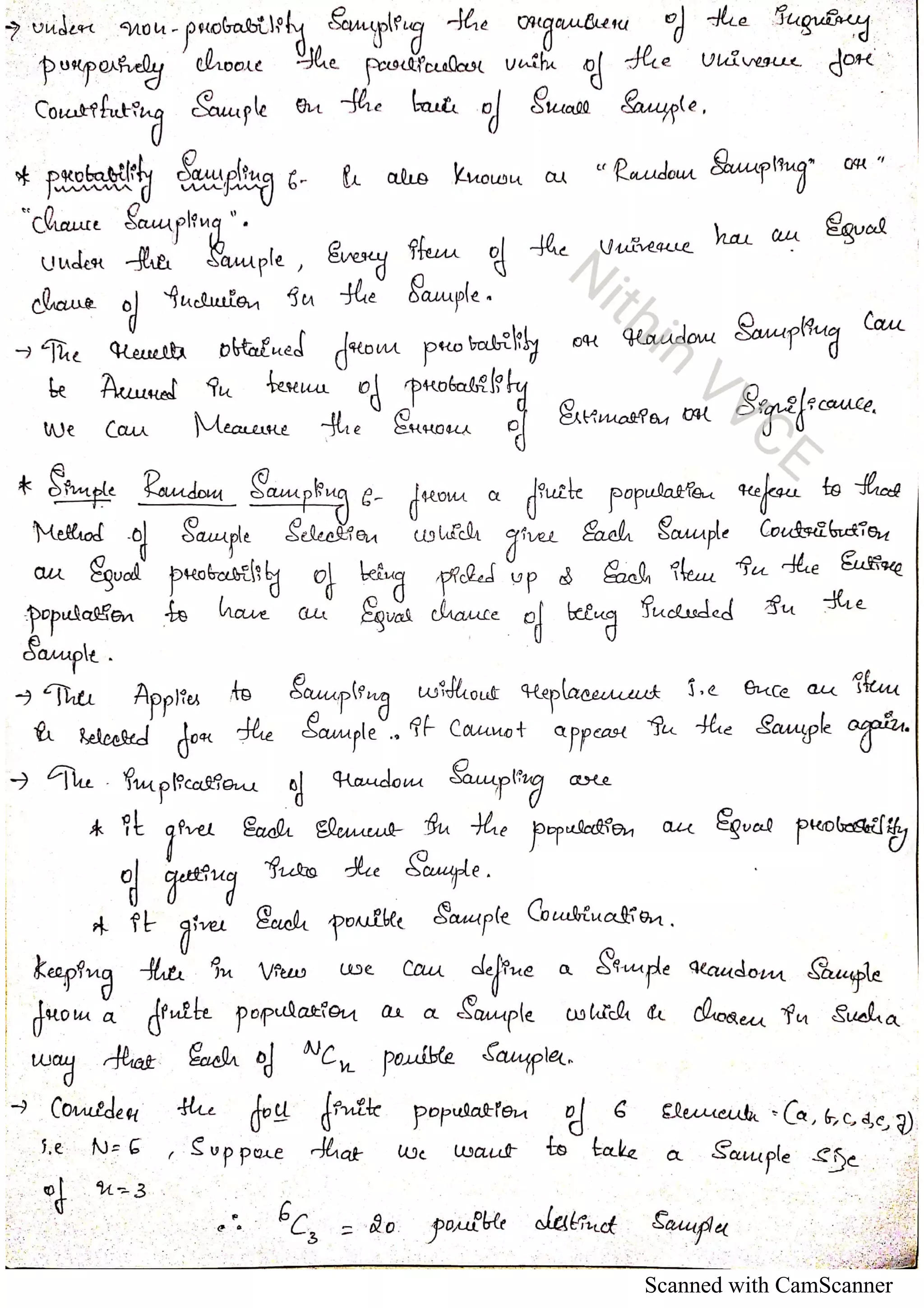 Vtu research methodology handwritten notes(16phdrm) for PG and PhD by ...