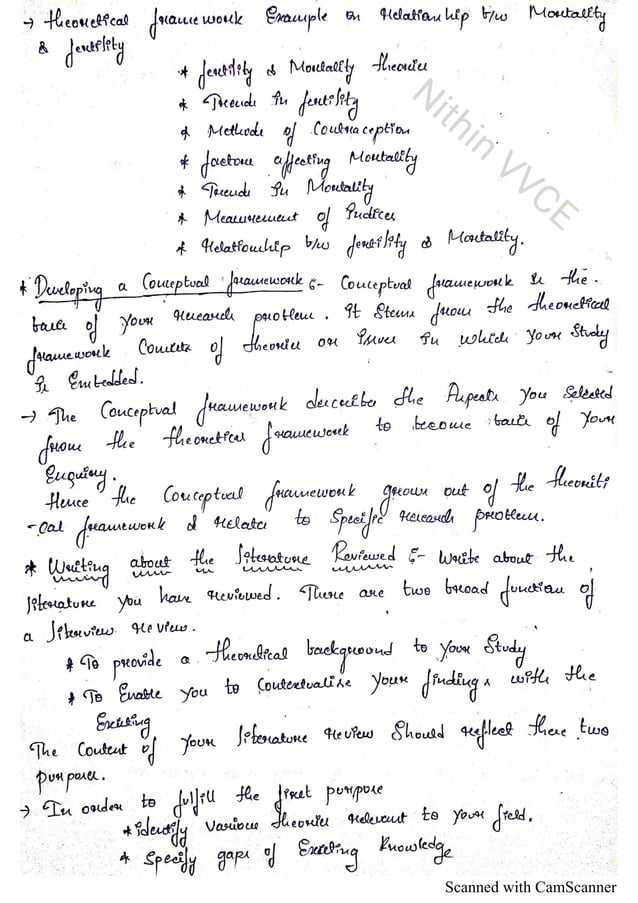 Vtu research methodology handwritten notes(16phdrm) for PG and PhD by ...
