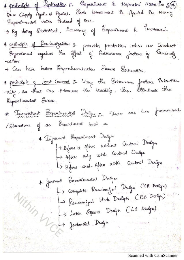 Vtu research methodology handwritten notes(16phdrm) for PG and PhD by ...