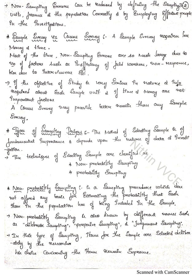 Vtu research methodology handwritten notes(16phdrm) for PG and PhD by ...