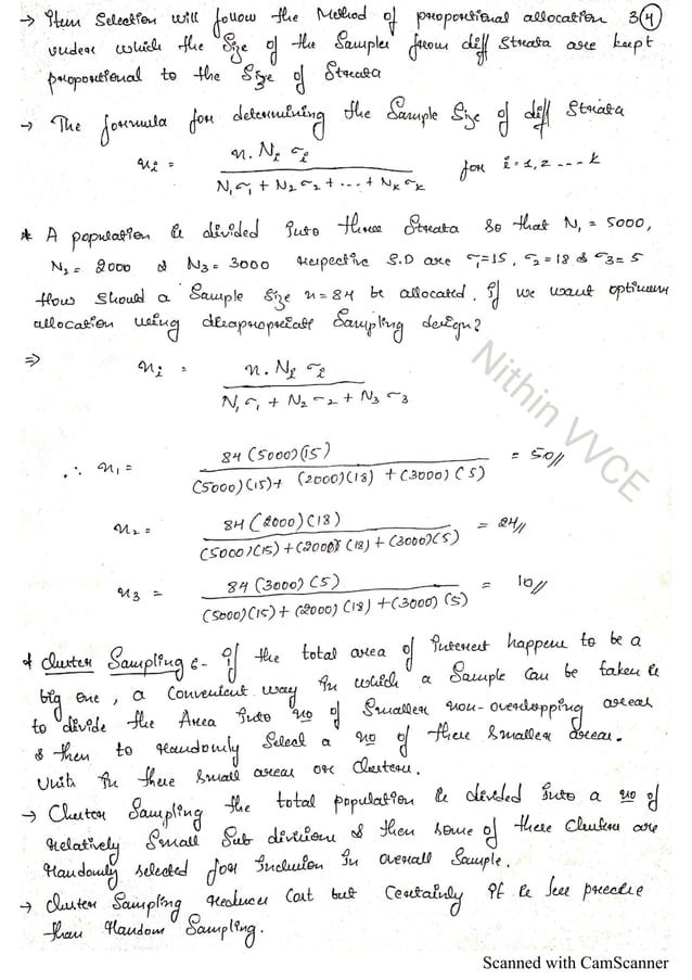 Vtu research methodology handwritten notes(16phdrm) for PG and PhD by ...