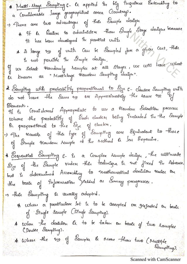 Vtu research methodology handwritten notes(16phdrm) for PG and PhD by ...