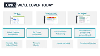 VT Virtual Panel - Remote is Here to Stay | PPT